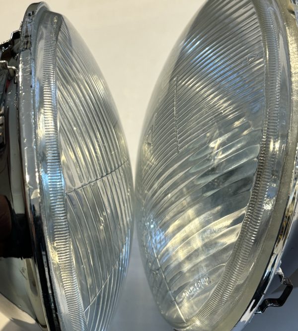 LED HEADLIGHT UPGRADE 7" H4 SUIT FORD HOLDEN VALIANT & VARIOUR EARLY ...