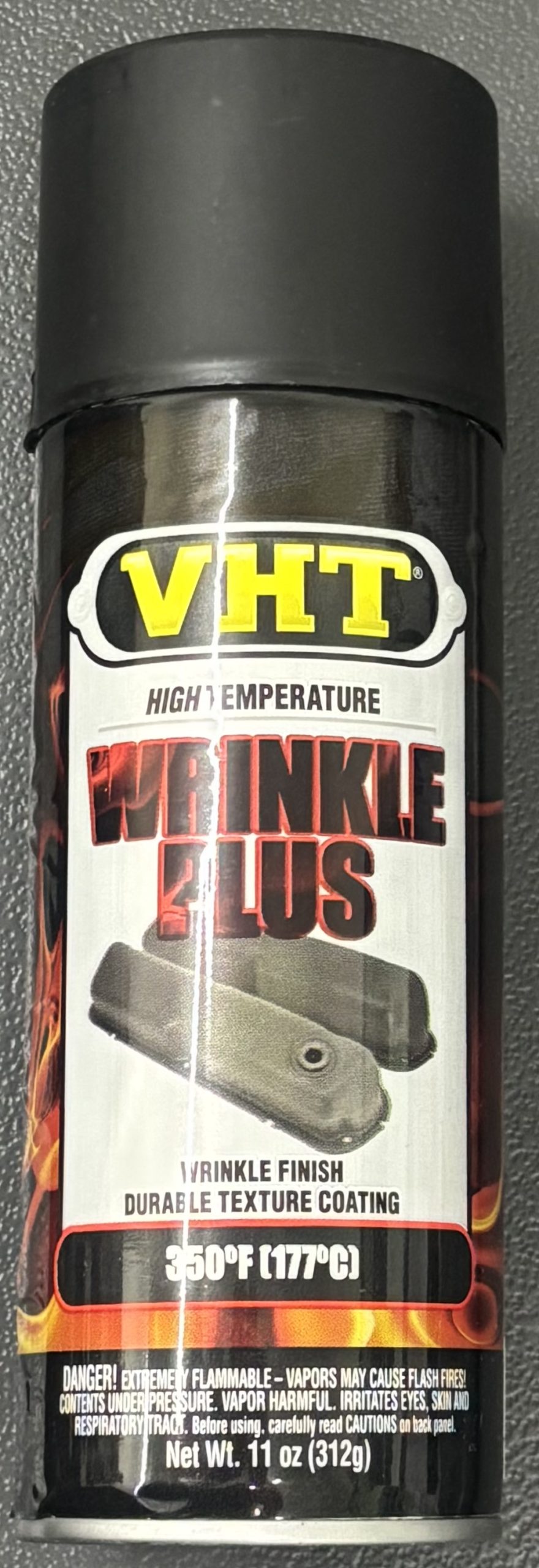 VHT WRINKLE PLUS SPRAY CAN BLACK WRINKLE 350 DEG F (177 DEG C ...